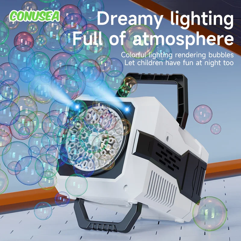 Spaceman Bubble Gun Electric Bubbles Machine Guns Fully Automatic 12 ...