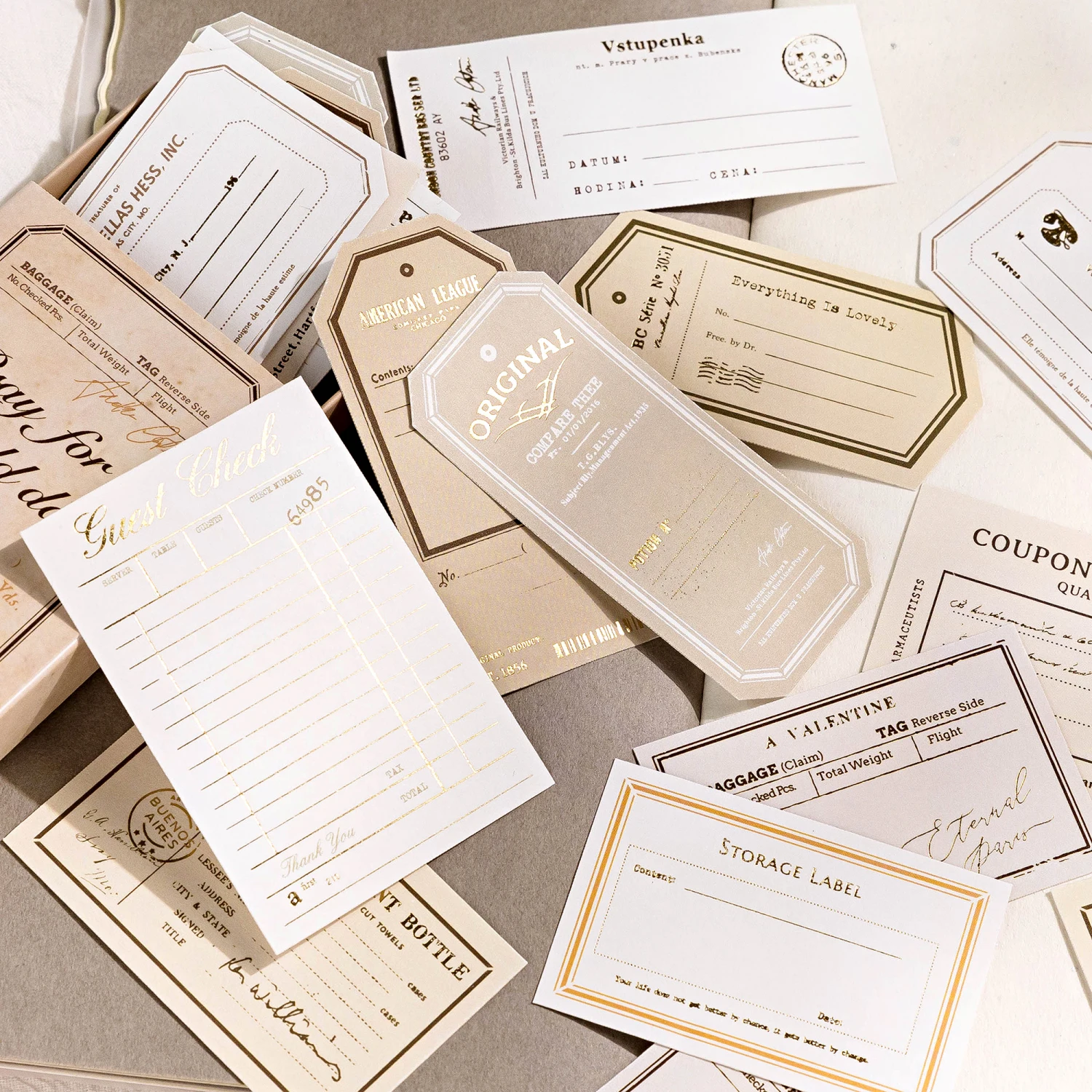 Vintage-Simplicity-Stickers-20-pcs-Memorandum-Retro-Decor-Sticker-Diy ...