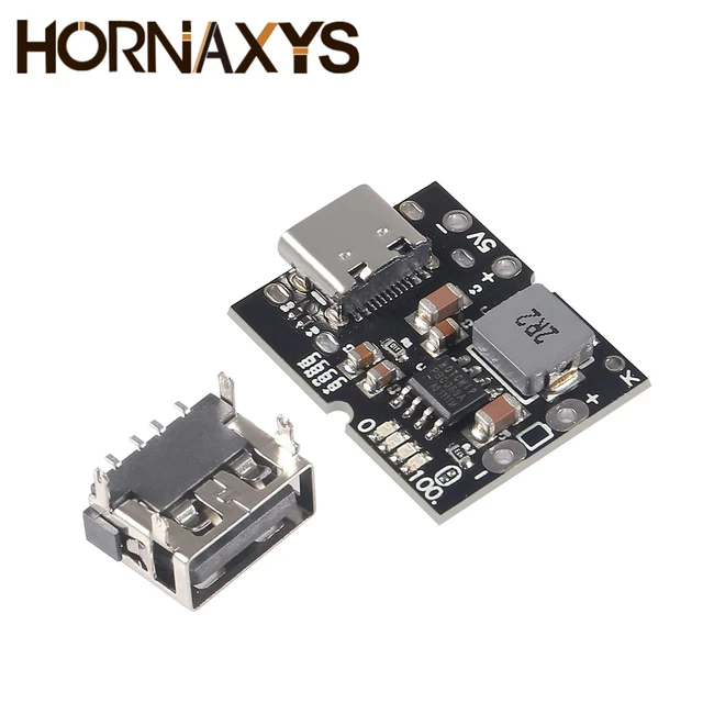 10pcs 5V 2A Boost Converter Type-C USB Step-Up Power Module Lithium ...