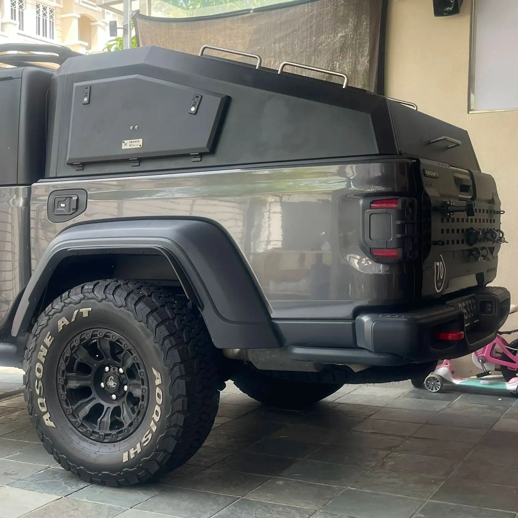 Pickup Truck Bed Cover 4x4 Off road Accessories Steel Truck Canopy Jeep Gladiator Canopy AliExpress 34