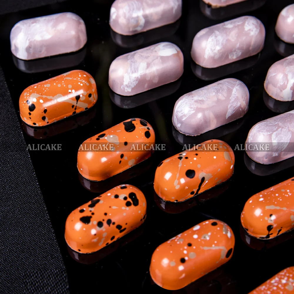 1Pcs Chocolate Molds Small Capsule Chocolate Candy Bar Mold ...
