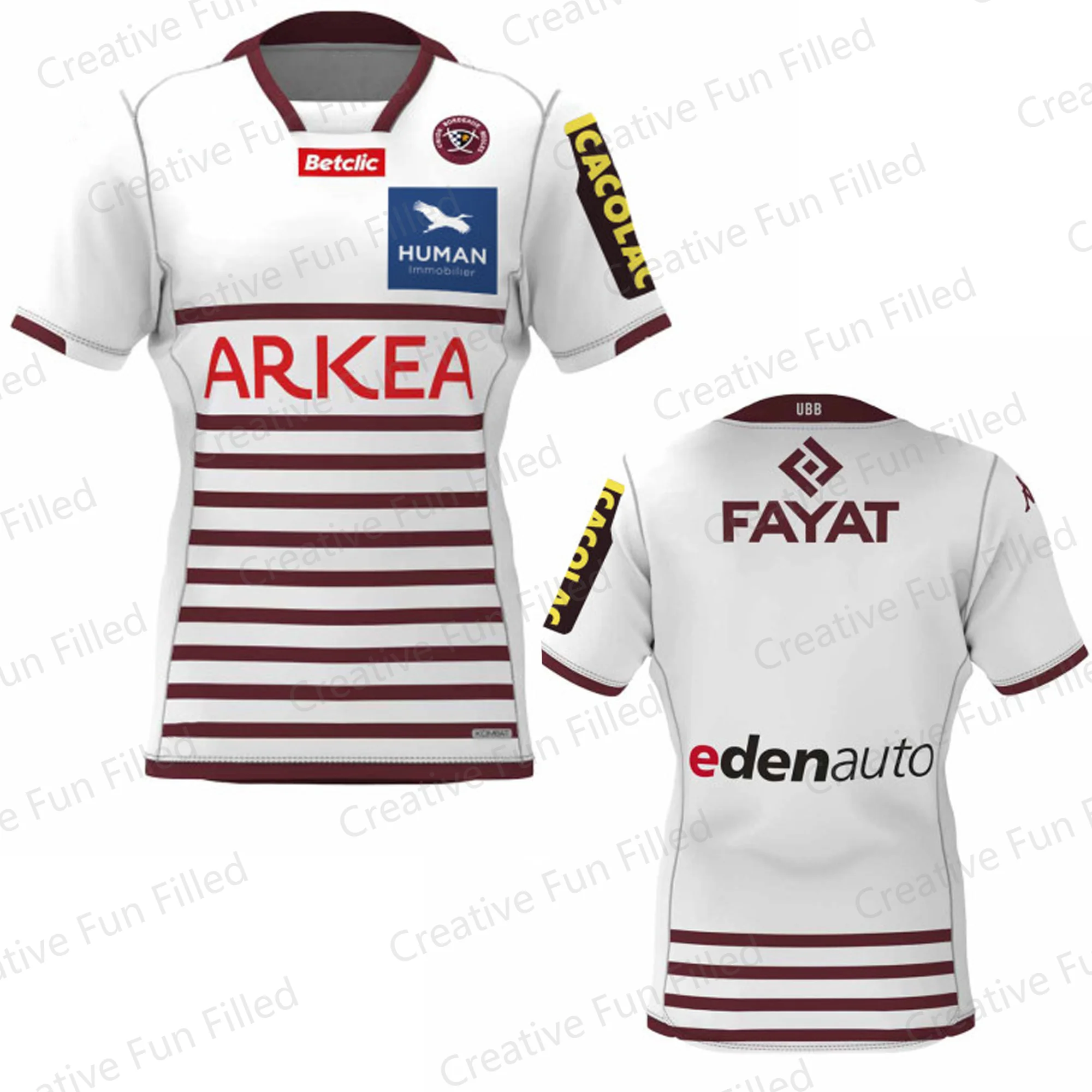 Maillot-Rugger-de-France-pour-adultes-et-enfants-UBB-2024-Champions-Cup ...