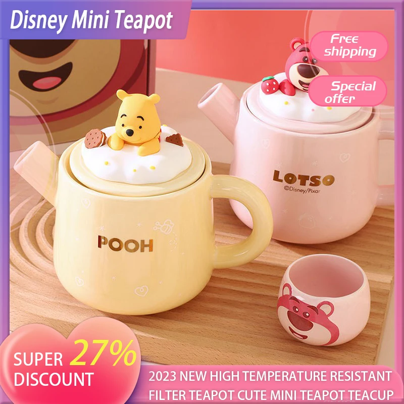 Disney-Winnie-The-Pooh-Lotso-Series-Ceramic-Teapot-Mini-Cute-Tea-Set ...
