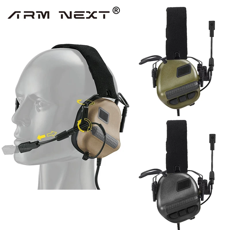 ARM-NEXT-Hearing-Protective-Tactical-Headset-Anti-noise-for-Shooting ...