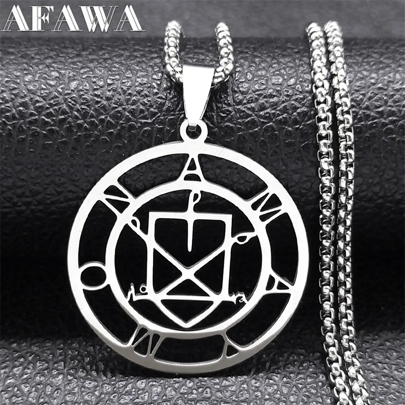 The Seals of Amaymon Key of Solomon Necklace for Women Men – Gofaer ...