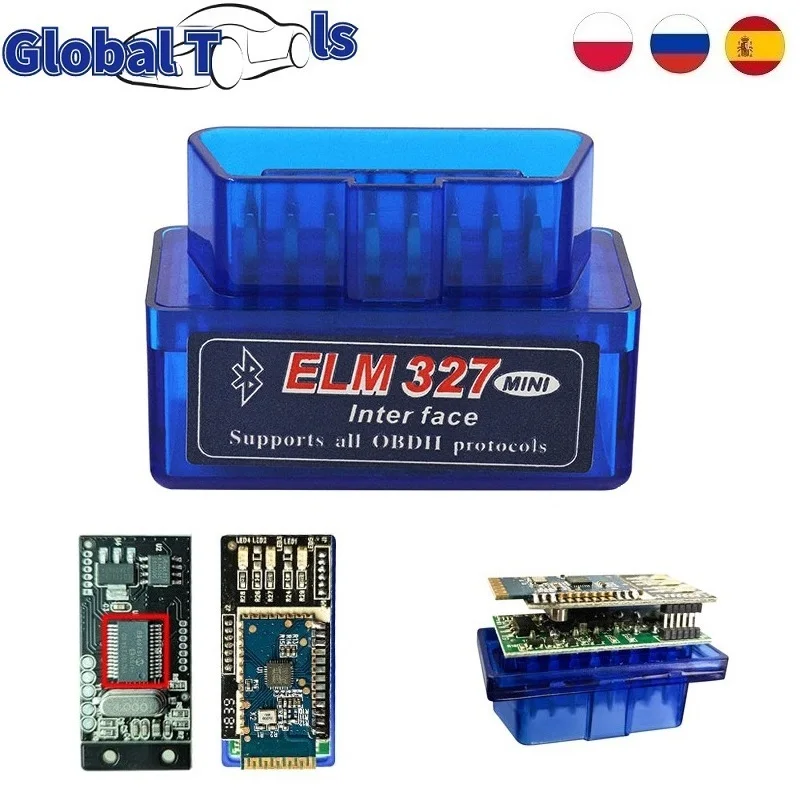 Elm 327 Hs Ms Can Bluetooth Elm327 Double Pcb Board V1.5 Elm 327 ...