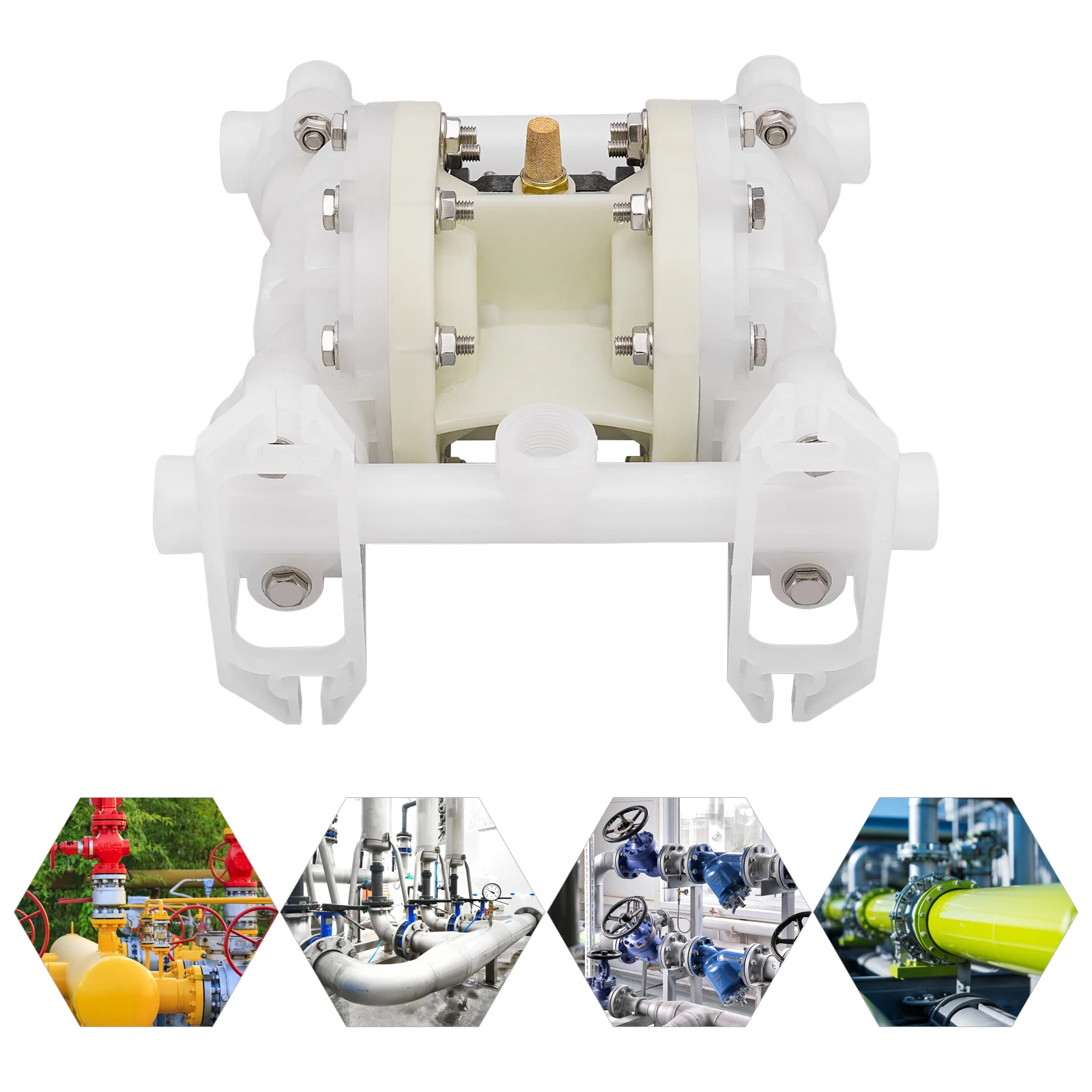 Air Operated Diaphragm Pump Technical Plastic Pneumatic Diaphragm Pump ...