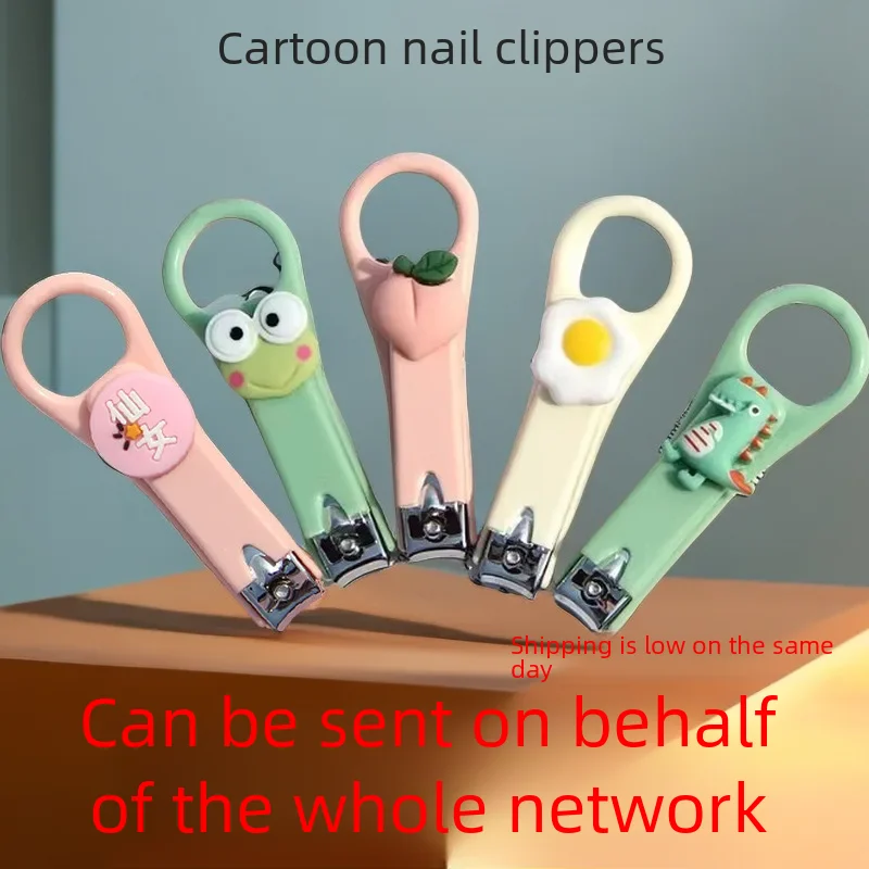 Portable-Cartoon-Nail-Clippers-Set-For-Students-Home-Use-Stainless ...