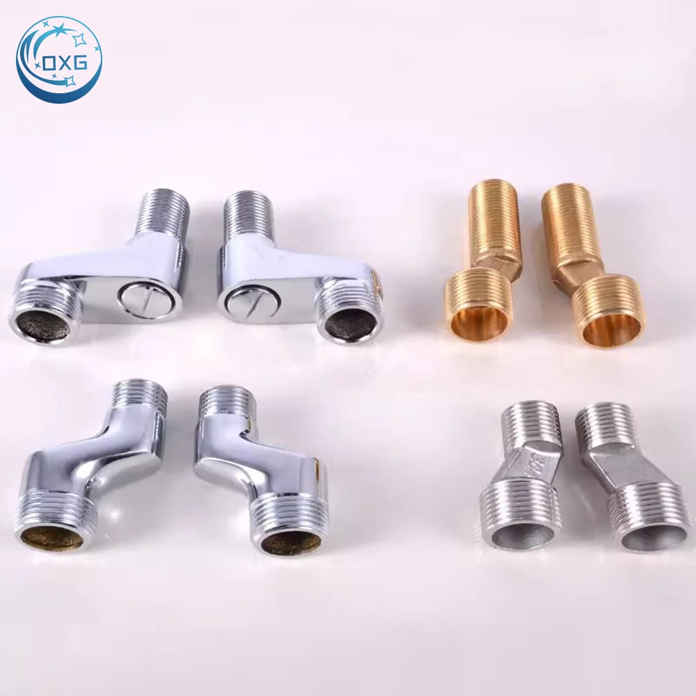 Bathroom-Shower-faucet-accessories-adapters-adjustable-distance-install ...