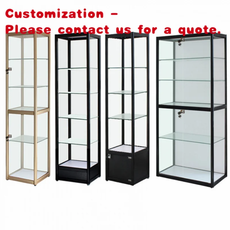 custom.Factory Custom Commercial Display Modern Design Glass Tower ...