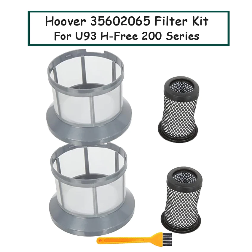 2 sets Hoover Filter Kit 35602065 Exhaust and Pre-Engine Filters for ...