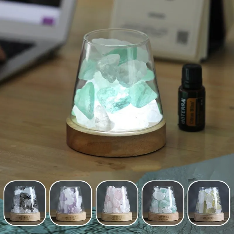 Crystal-Stone-Night-Light-leo-Essencial-Luz-Difus-o-Aromaterapia ...