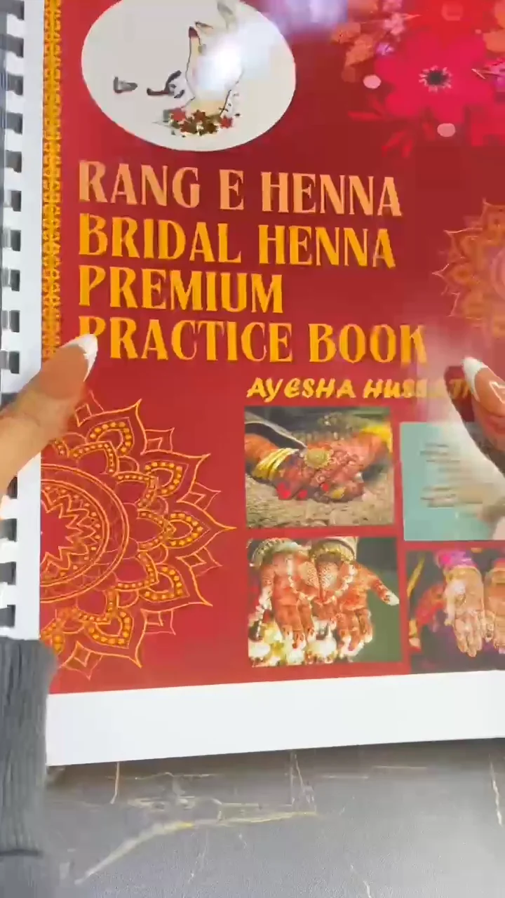 Mehndi Design Tracing Book: step by step mehndi tracing guide for ...