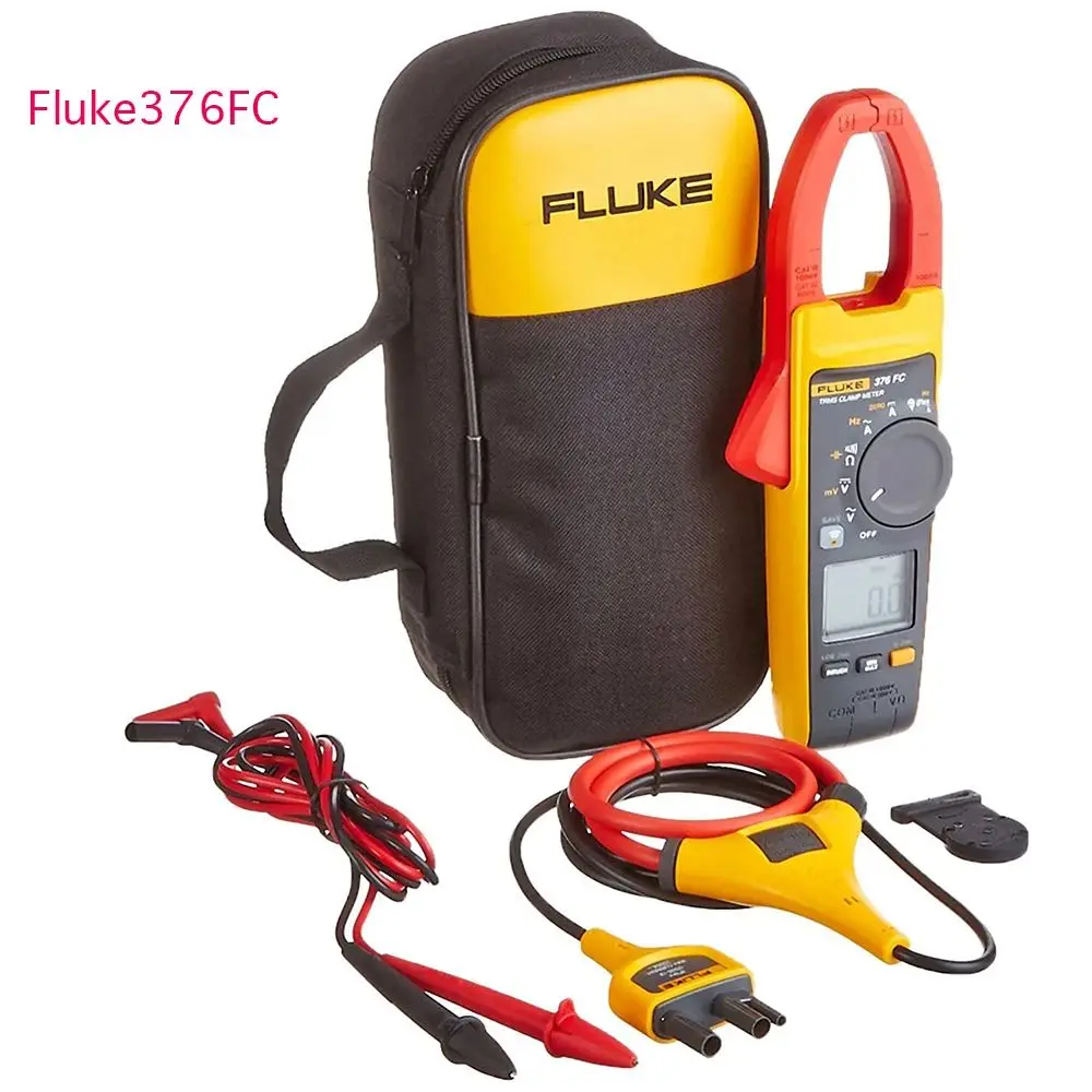 FLUKE-mult-metro-inal-mbrico-375-376-FC-True-RMS-con-abrazadera-medidor ...