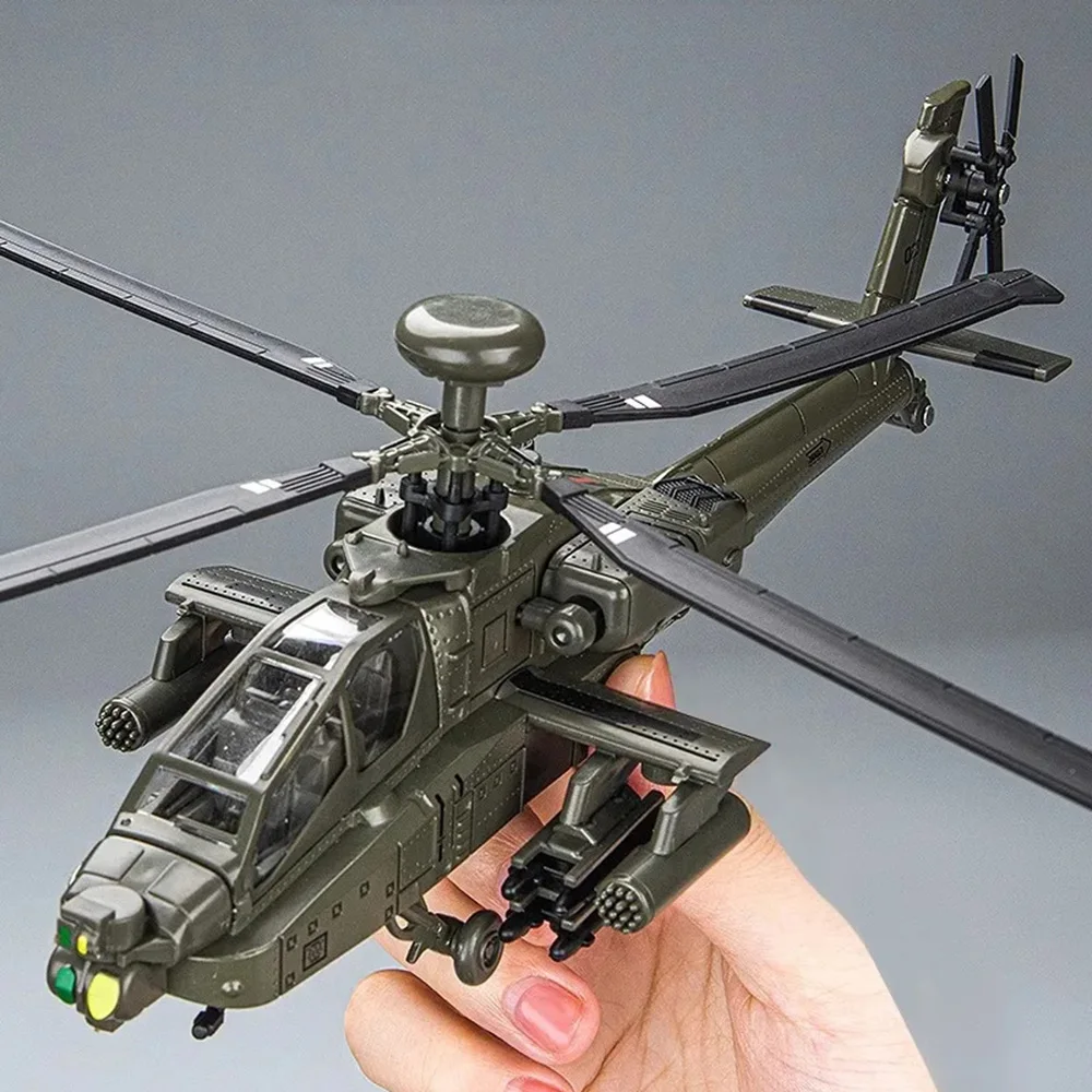Apache-Helicopter-Model-Toy-for-Boys-Alloy-Diecast-Model-Avi-o-com-Som ...