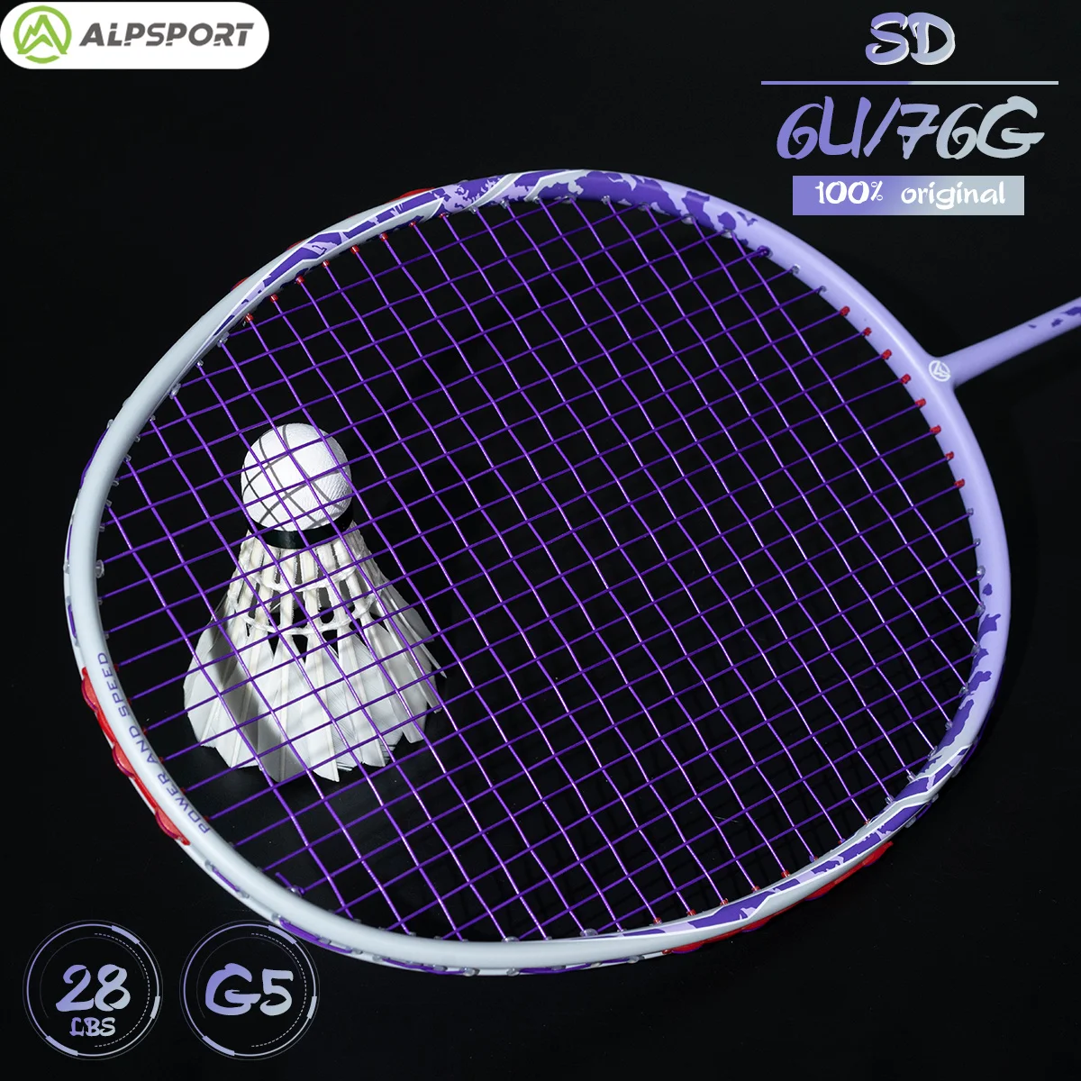 Alpsport-SD-6U-SD-Badminton-Rackets-Training-Badminton-Rackets ...
