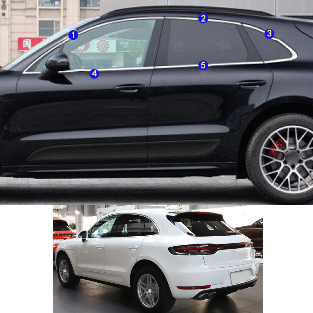 For Porsche Macan 2014 2015 2016 2017 2018 2019 2020 2021 Car Sticker ...