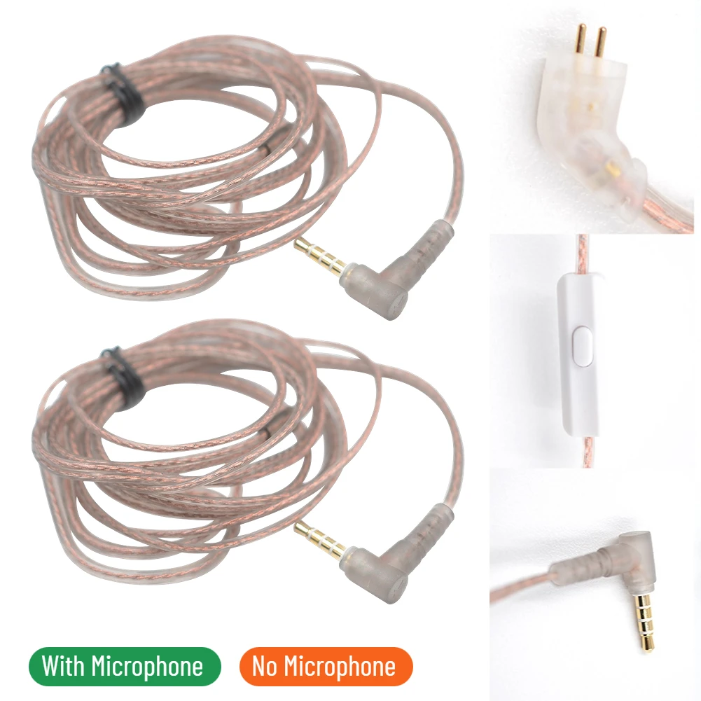 KZ-Earphones-Cord-High-Purity-Oxygen-Free-Copper-Flat-Upgrade-Cable-2 ...