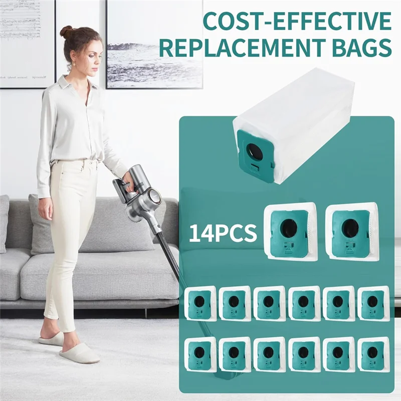 A23F-Vacuum Cleaner Bags For Bespoke Jet VCA-ADB95, Replacement Filter ...
