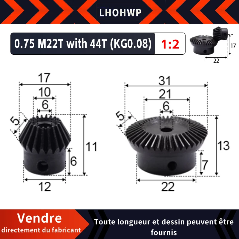 Engrenage-biseaut-en-acier-r-sistant-la-commutation-d-entra-nement ...