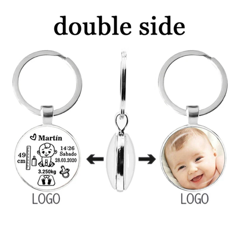 Newborn Birth Accessories | Custom Keychain Baby Name | Custom Key ...