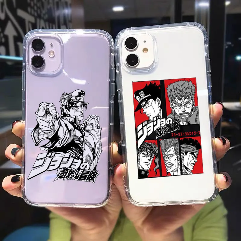JAMULAR-JoJos-Bizarre-Adventure-Clear-Phone-Case-For-iPhone-13-11-14 ...