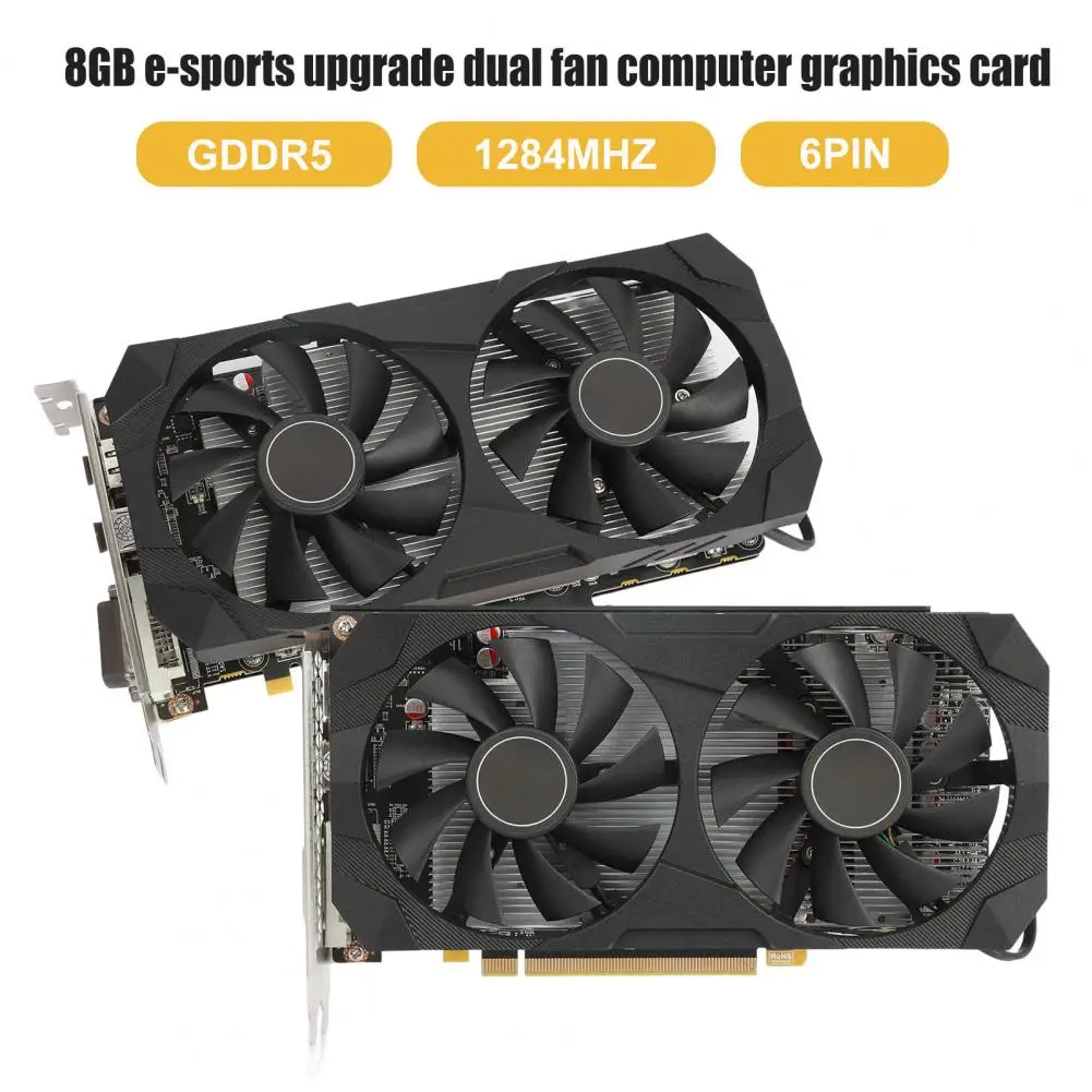 RX580-Graphics-Card-with-Dual-Cooling-Fan-8GB-GDDR5-256-Bit-DP-HDMI ...