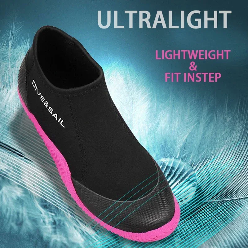3MM-Neoprene-Scuba-Diving-Boots-Water-Shoes-Vulcanization-Quick-drying ...