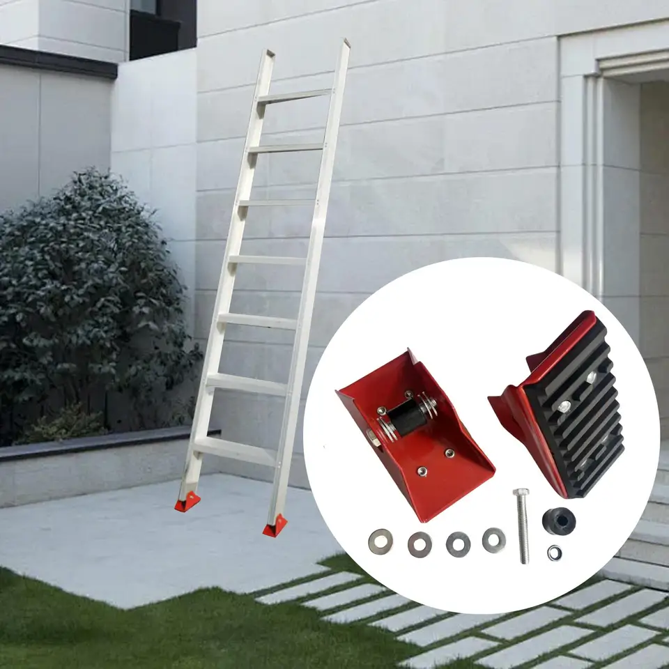 Aluminum Replacement Feet 2-Pack Ladder Anti-Skid Feet - Aluminum ...