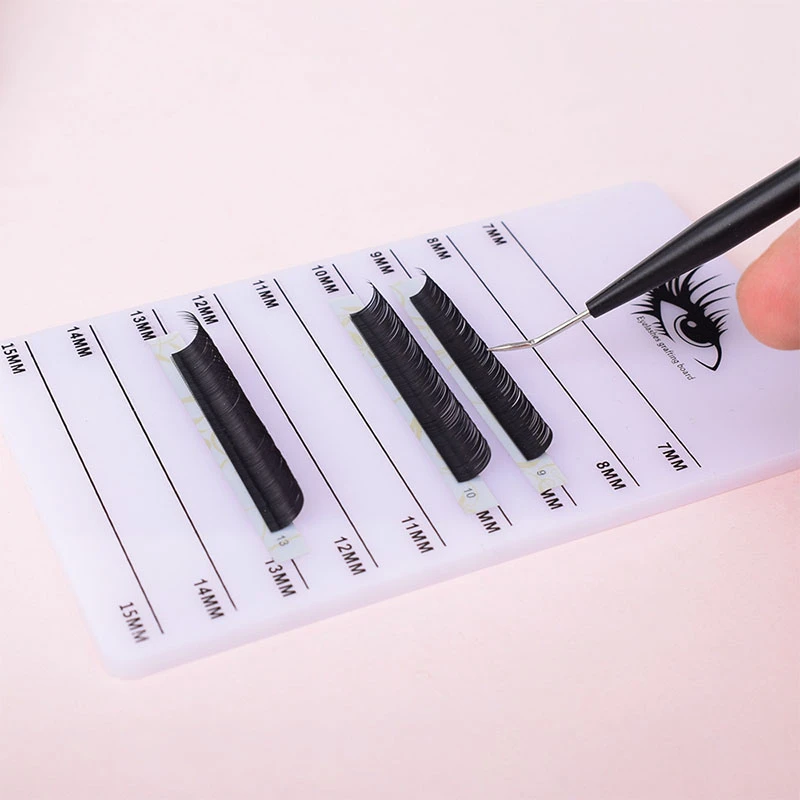 Individual Eyelash Extension Holder 7-15mm Acrylic Pallet Volume ...