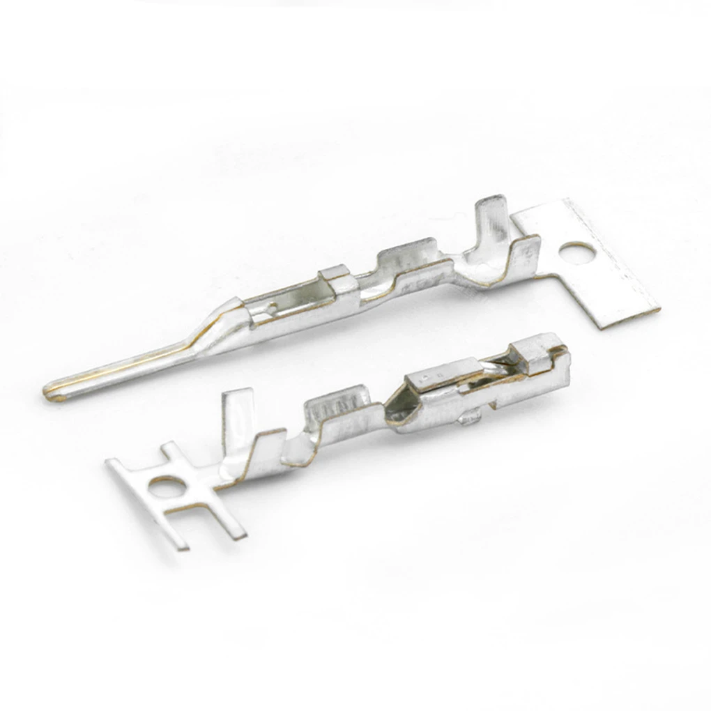 100 piezas de terminales hembra de Metal, empalmes de enchufe de pala 1 ...