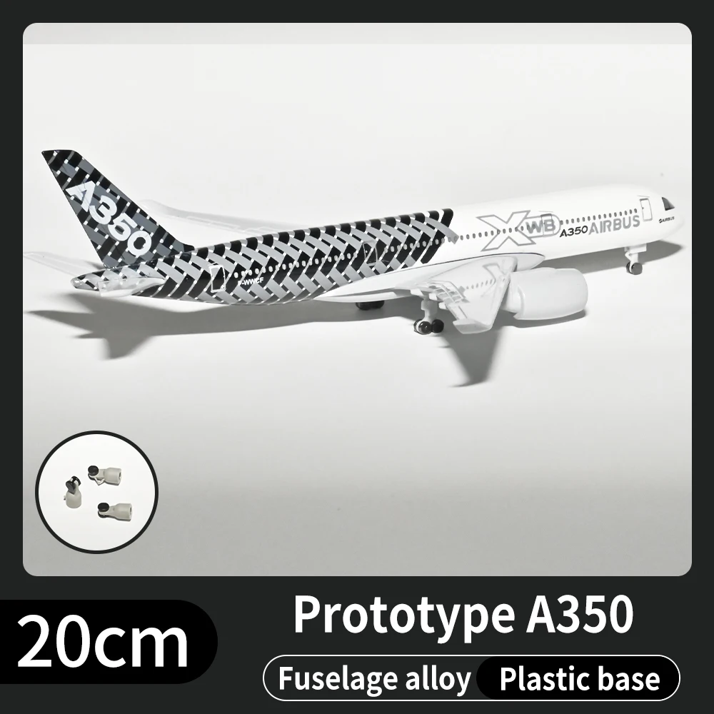 Metal Aircraft Model 20cm 1:400 Original Aircraft Shape A350 Metal ...