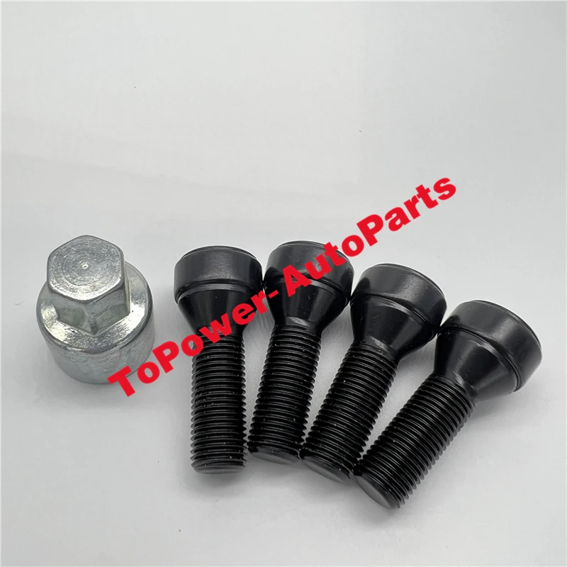 Wheel Bolts Locks Set 36136792849 M12x1.5 for BMWW 1 3 5 6 7 8 Series ...