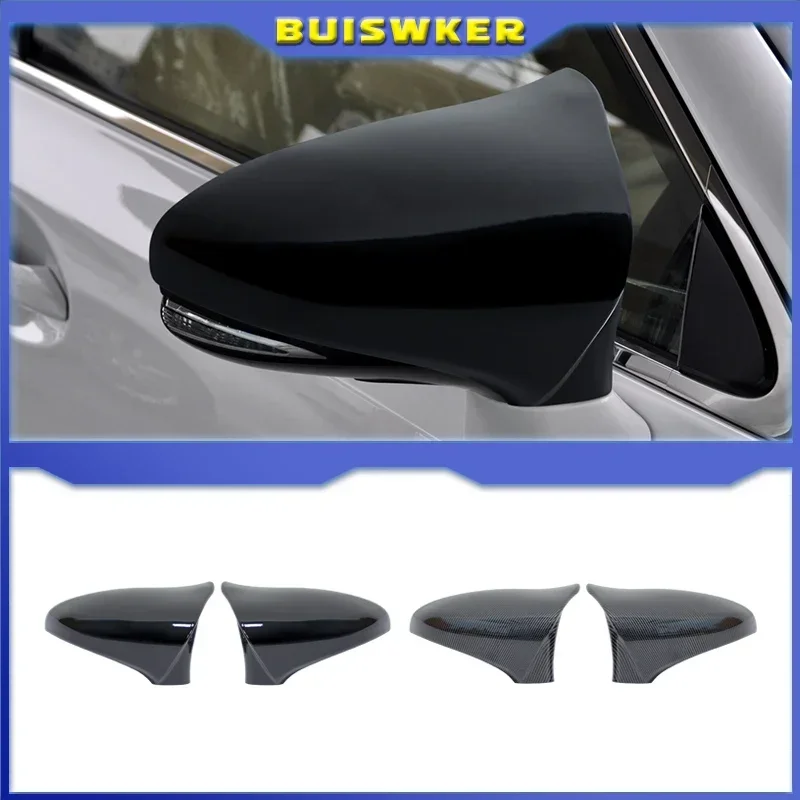 Ox Horn Style Rearview Mirror Cover for Lexus 14-22 CT 13-18 ES IS GS ...