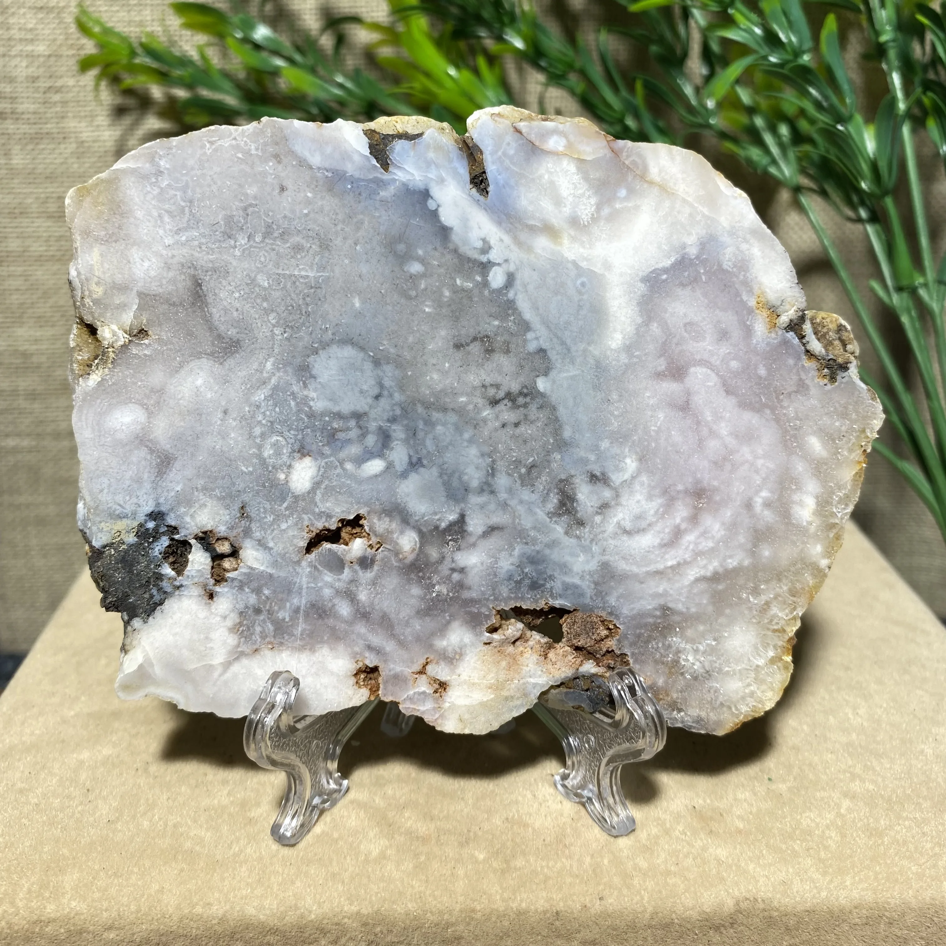 Pink-Amethyst-Flower-Agate-Slab-Natural-Stone-Geode-Specimen-Feng-Shui ...