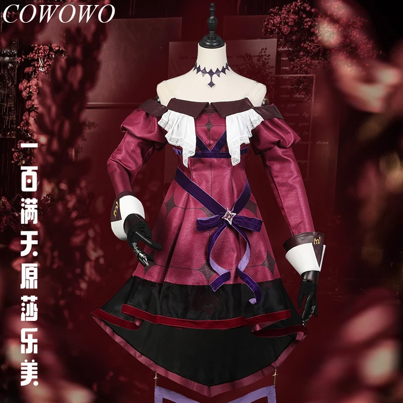 COWOWO Anime Vtuber Nijisanji Hyakumantenbara Salome Game Suit Gorgeous ...