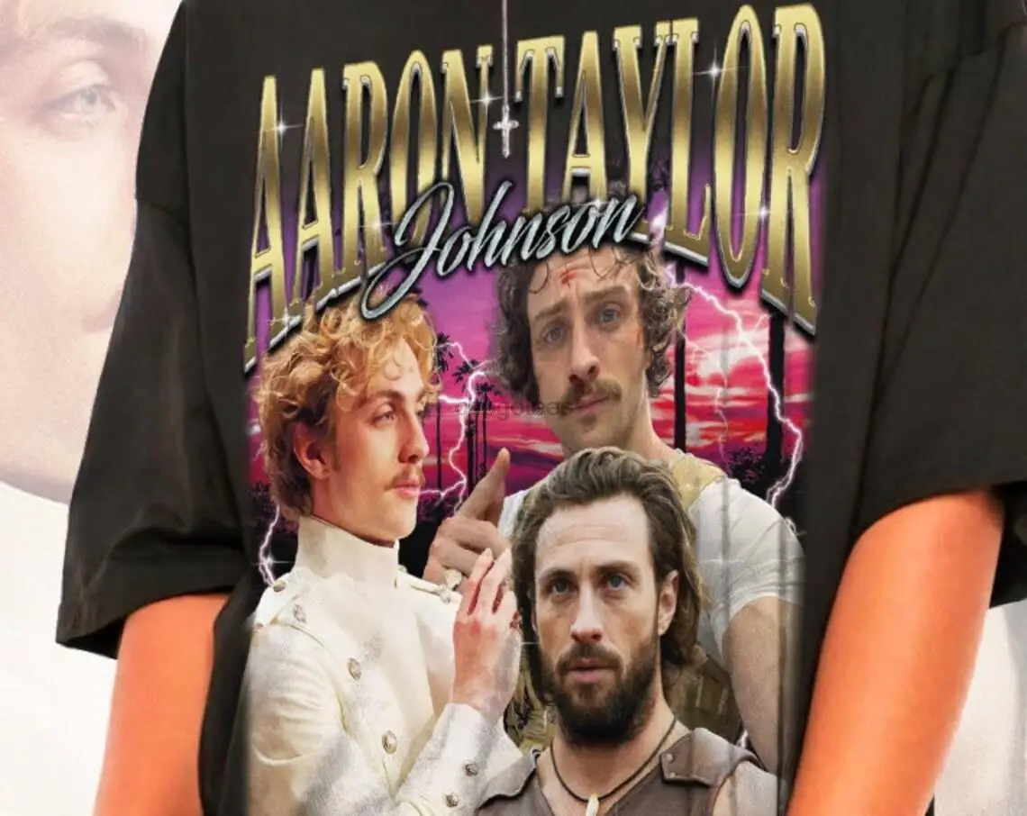 Retro-Aaron-Taylor-Johnson-Shirt-Aaron-Taylor-Johnson-TshirtAaron ...