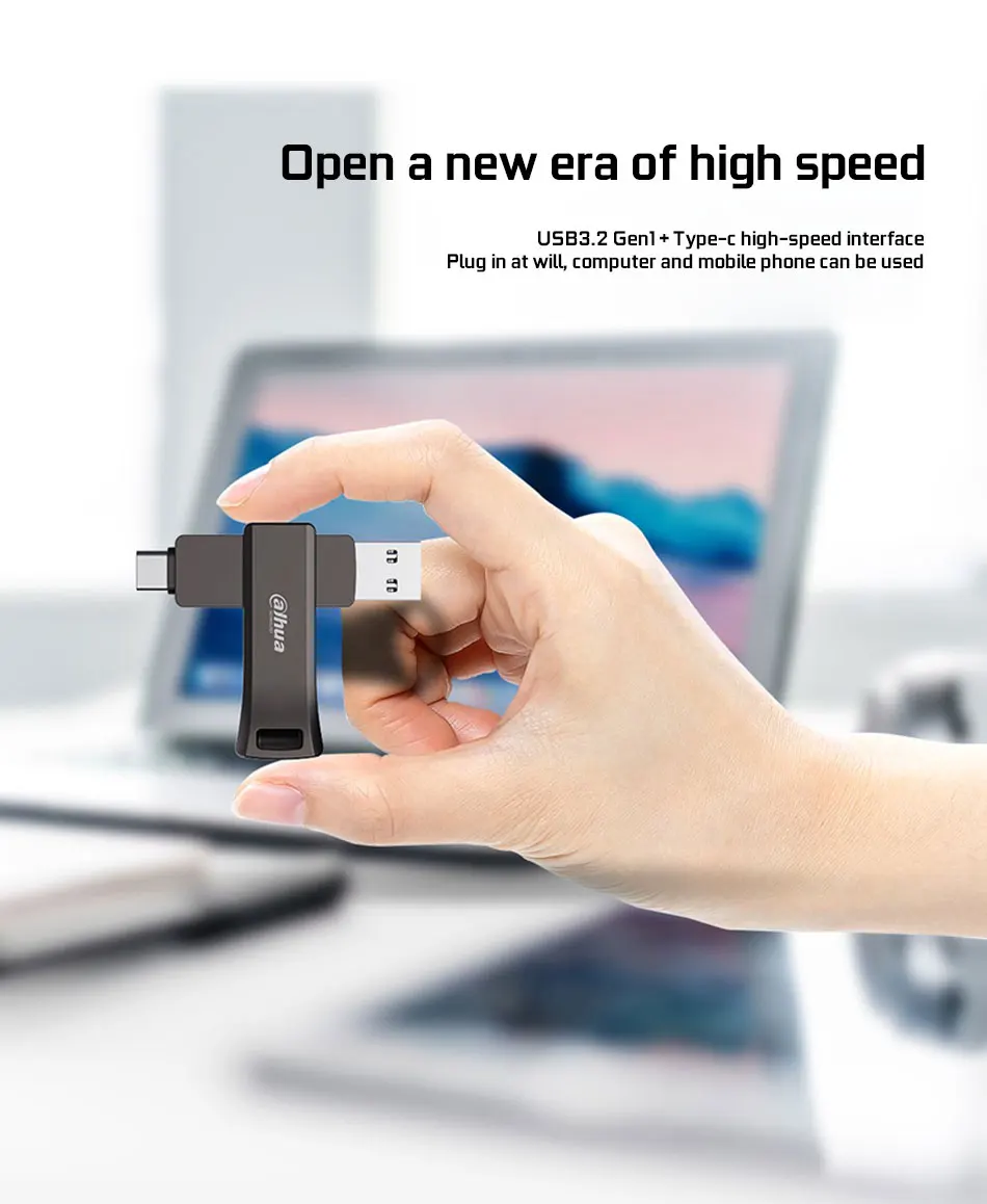 Dahua P629 64GB 2 In 1 USB3.2 Gen1 & Type-C Flash Drive | CyberDeals.lk ...