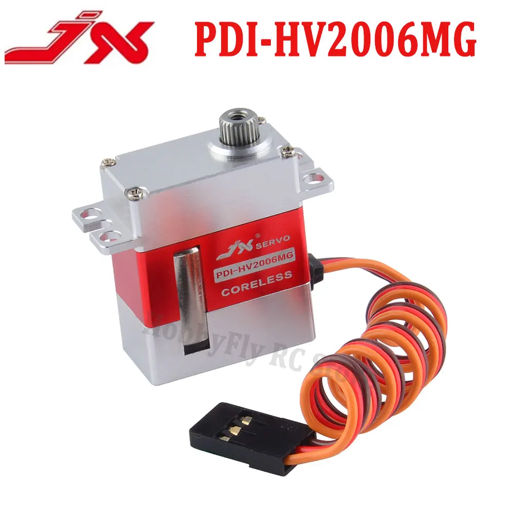 JX Servo PDI-HV2006MG 6.2kg Metal Gear Full CNC Coreless HV Digital Servo for RC Glider 500 ...