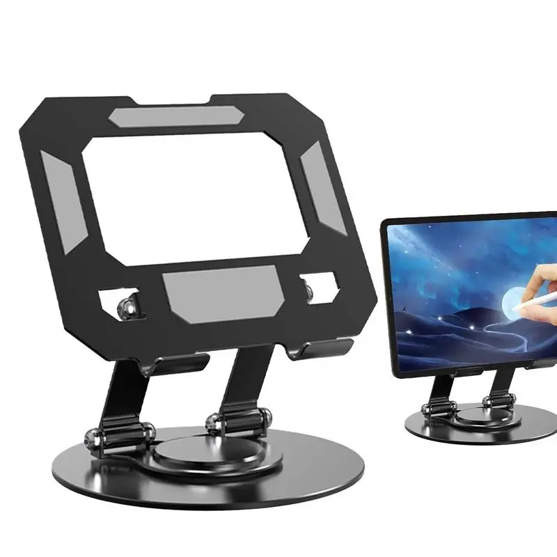 Tablet-Holder-360-Degree-Rotating-Tablet-Holder-Adjustable-Folding ...