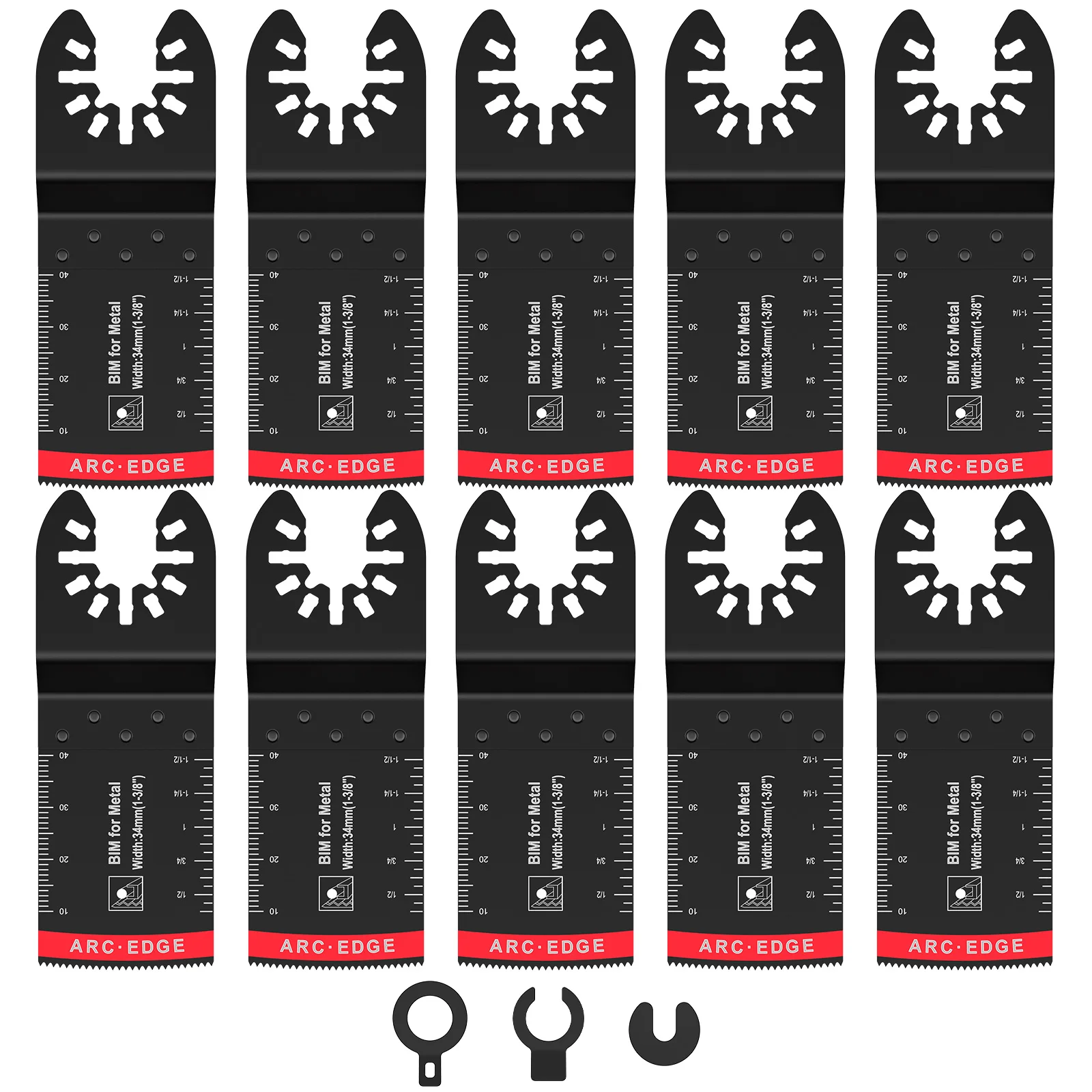 10Pcs-Bi-Metal-Oscillating-Saw-Blades-Multifunctional-Oscillating ...