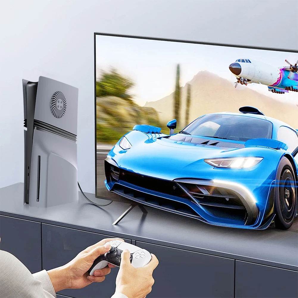 For PS 5 Pro Face Plate Console Cover with Cooling Vent Cover Plates ...