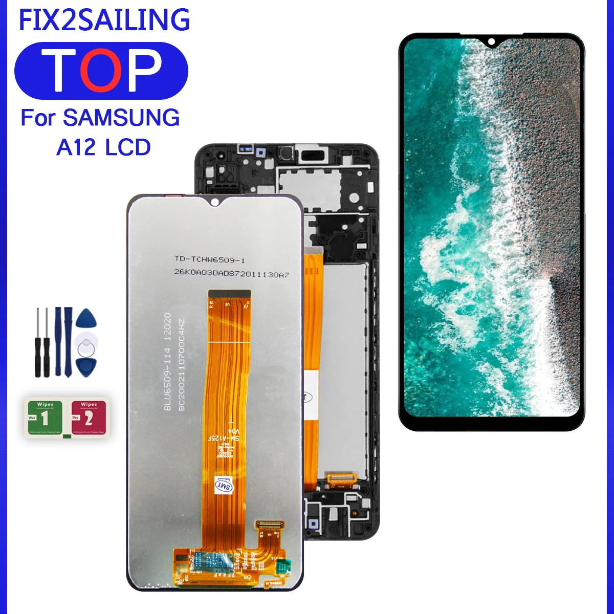 6-5-Display-For-Samsung-Galaxy-A12-A125F-A125F-DS-LCD-Touch-Screen ...