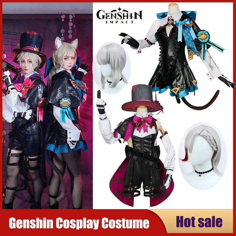Anime-Game-Genshin-Impact-Cosplay-Costume-Lyney-Lynette-Magician ...