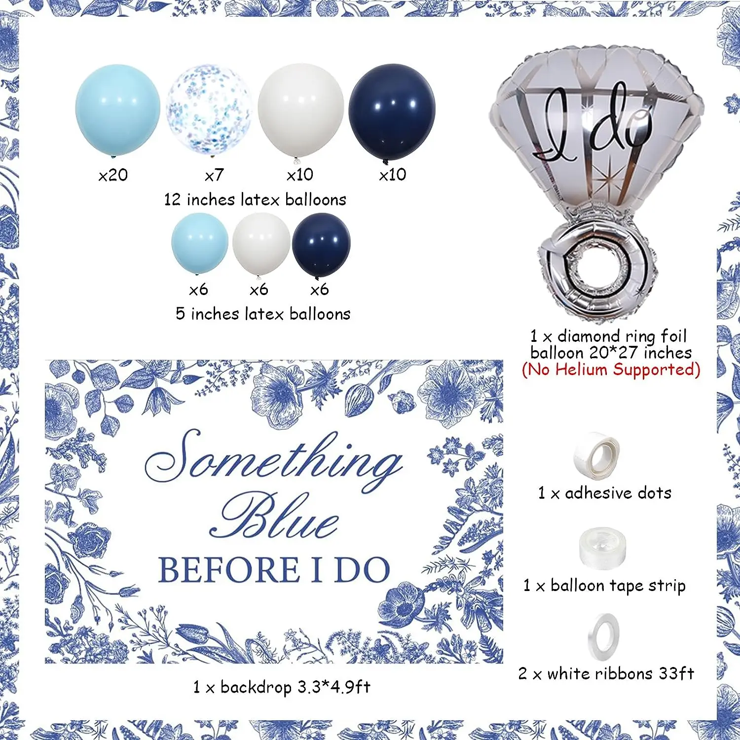 Something Blue Bridal Shower Ideas