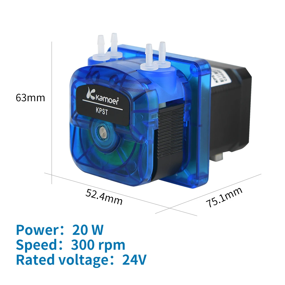 Aquarium Dosing Pump Kamoer KPST-N14-C Micro Dual-channel Peristaltic ...