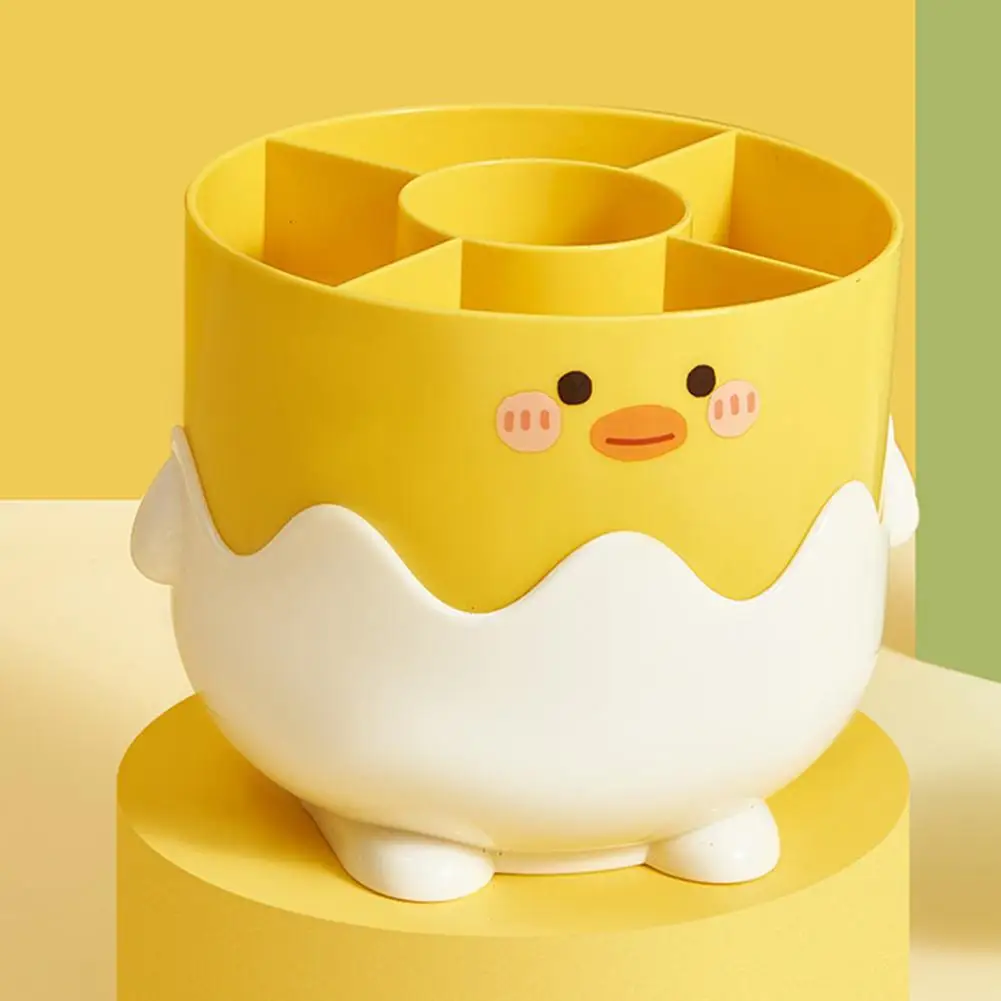 Tartós Asztali Szervező Box 2 Styles Toll Tartó Sima Edge Cartoon Duck ...