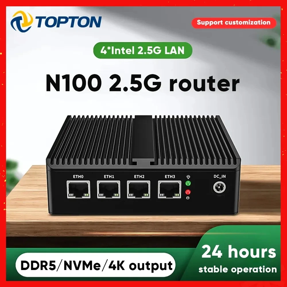 Mini-PC-Fanless-industrial-Intel-N100-firewall-N5105-router-macio-NVMe ...
