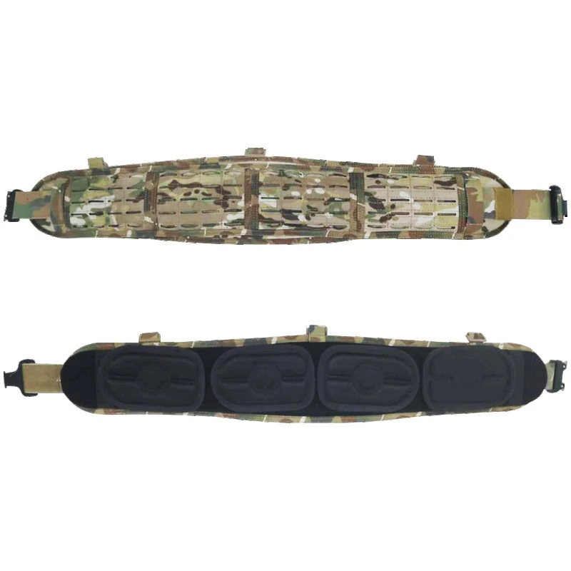Camouflage Laser Cutting Tactical Girdle Belt Combination Suit Military ...