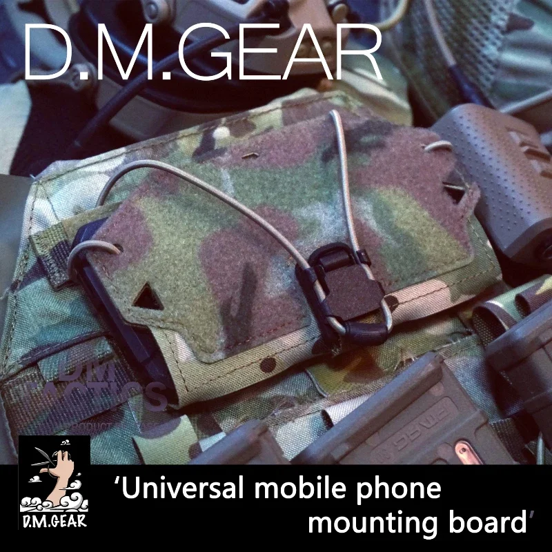 DMGear Tactical Mobile Phone Admin Panel FCSK Molle Hoop Smartphone ...